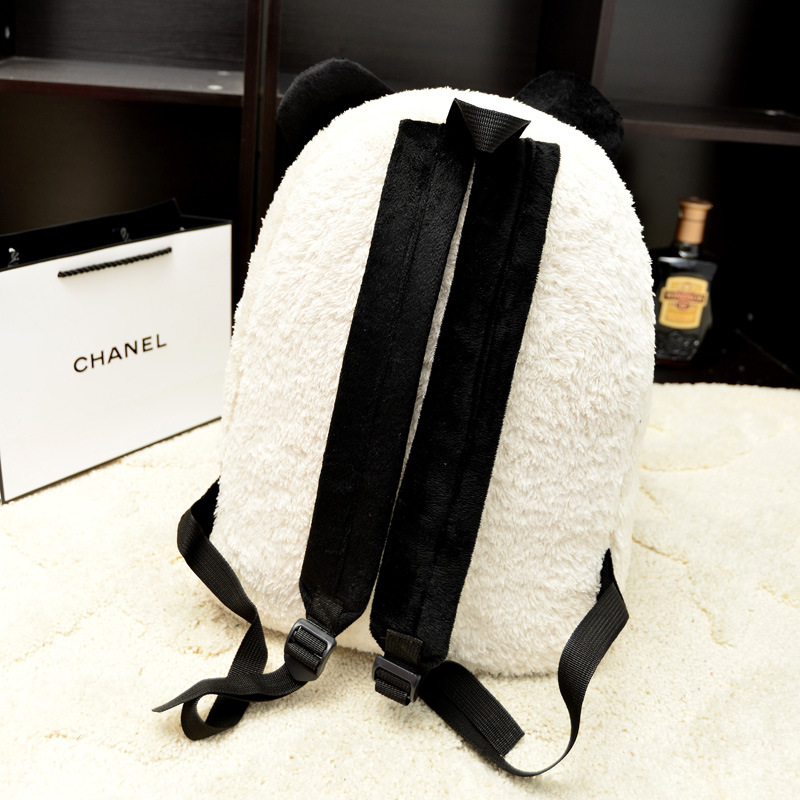 Cute Furry Panda Backpack Bag Kk7 on Luulla